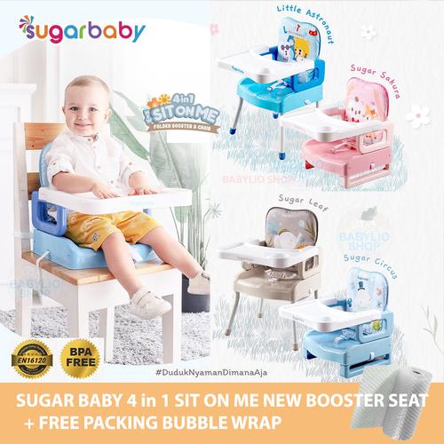 Jual Sugar Baby Sit On Me Folded Booster Seat Chair 4 in 1 Kursi Makan Bayi - Sugar Circus ...
