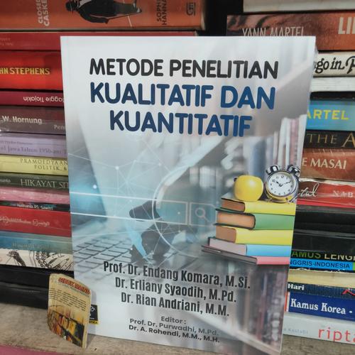 Jual Metode Penelitian Kualitatif dan Kuantitatif oleh Prof Dr Endang Ko RF - Kota Malang ...