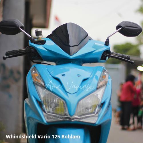 Jual Visor honda vario 125 old windshield vario super old whindshield ...