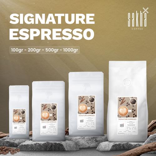 Promo Biji Kopi Espresso Signature House Blend Coffee Arabica Robusta ...