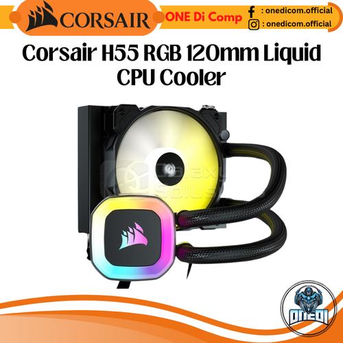 Jual Corsair H55 RGB 120mm Liquid CPU Cooler - Kota Medan - ONE Di Comp ...