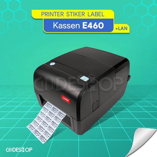 Promo Printer Kassen E460 Direct Thermal Transfer Cetak Label Stiker Barcode - Kota Medan ...