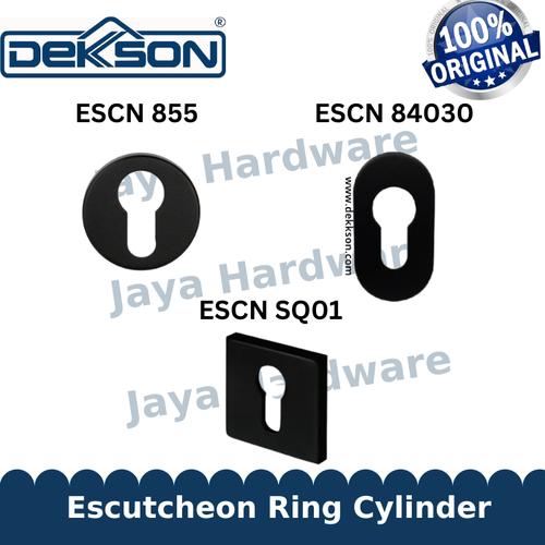 Jual ESCN/Escutcheon Dekson/Tutup Ring Cylinder Dekkson Matt black ...