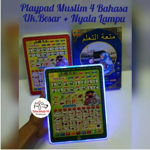 Jual PLAYPAD Anak Muslim 4 Bahasa With LED,PLAYPAD Arab - Jakarta Barat ...