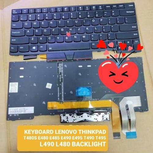 Jual KEYBOARD LENOVO THINKPAD T480S T490 E480 E485 E490 E495 L480 ...