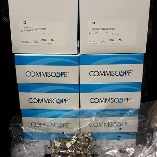 Jual AMP konektor RJ45 CAT6 Commscope Connector RJ 45 Cat 6 Original ...