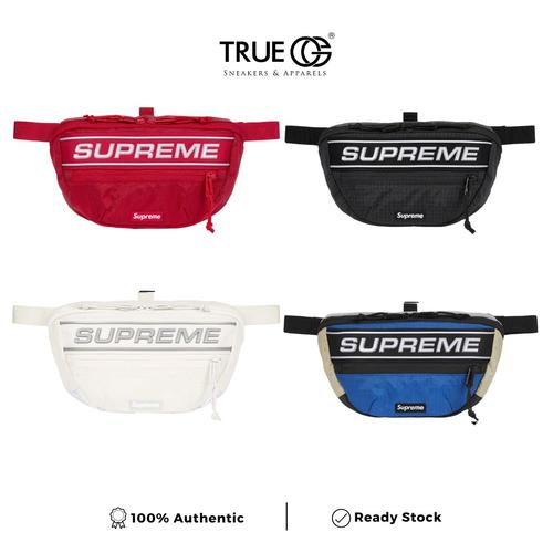 Promo Supreme Waist Bag Reflective Logo Authentic - WHITE Cicil 0% 3x ...