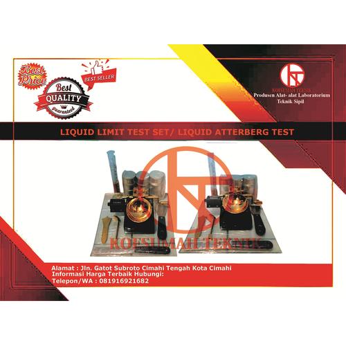 Jual liquid limit test set alat laboratorium atterberg limit device ...