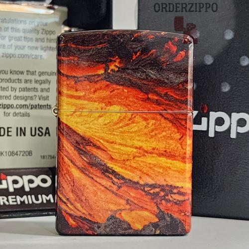 Jual Zippo Original Lava Flow Design 4 sides 48622 - Jakarta Selatan ...