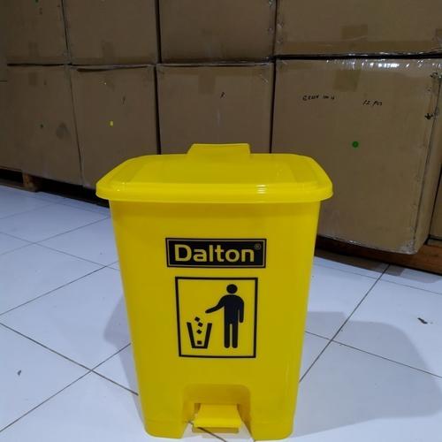 Jual Dustbin Tempat Sampah Injak Pedal 25 Liter DALTON LXD25A HDPE Original - Kuning - Kab ...