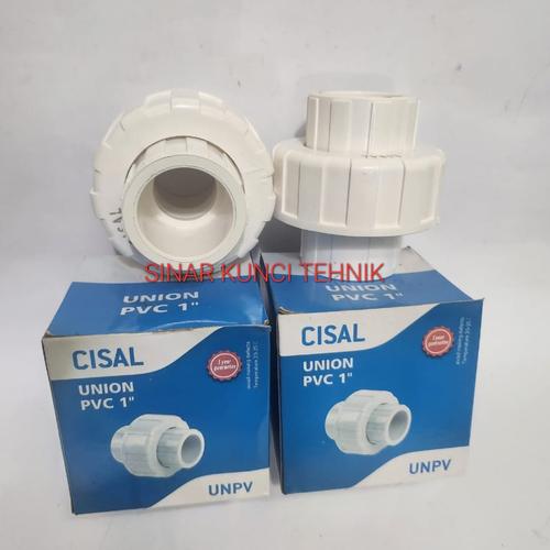 Jual Watermur PVC Polos Putih 1" inch CISAL / Watermoor Union Polos 1 ...