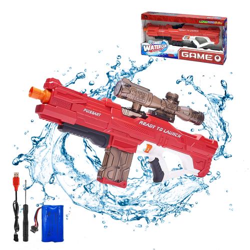 Promo HYDRO STRIKE ELECTRIC WATER GUN TOY WITH SPACE BESAR - Merah ...