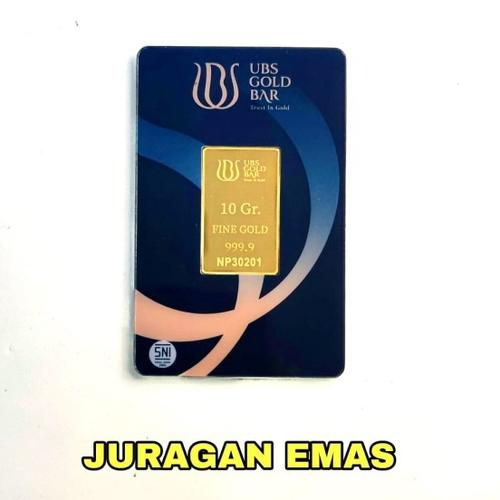 Jual Emas logam mulia lm ubs 10 gr gram - Lm Ubs Hitam - Jakarta Barat - JuraganEmas | Tokopedia