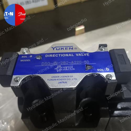 Jual Solenoid Valve DSG-03-2B2-A220-50 Yuken / solenoid Yuken Singgle coil - Jakarta Barat ...