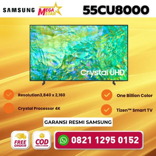 Jual SAMSUNG 55CU8000 SMART TV 55 INCH CRYSTAL UHD 4K SLIM DESIGN /55CU80 - Jakarta Barat ...