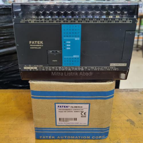 Jual PLC FATEK FBS-40MCR2-AC 40 IO Relay Output - Jakarta Pusat - Mitra Listrik Abadi | Tokopedia