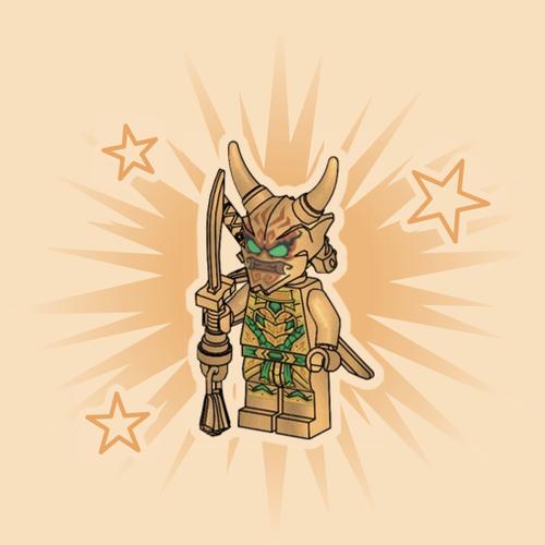 Jual Lego minifigure Lloyd Golden Oni Mask Ninjago Crystalized njo774 ...