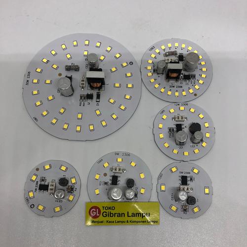 Jual PCB Mata Lampu LED AC Kode BM BO - DOB Mata LED AC All Watt - 5 ...