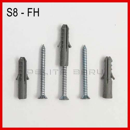 Jual Fisher / Fiser / Viser & Sekrup - Paket isi 10 set - S8 & Sekrup FH - Jakarta Pusat ...