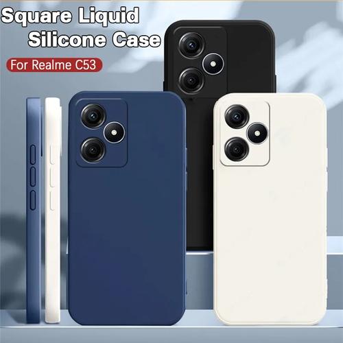 Promo Original Liquid Silicone Case For Realme C53 - Biru - Jakarta ...