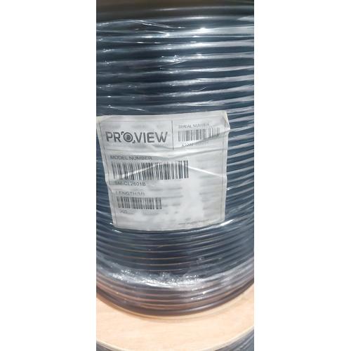 Jual Kabel Coaxial RG6 Antena TV CCTV Indoor 1 Roll 305 Meter Proview ...