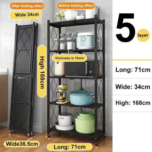 Jual RAK DAPUR DORONG RAK 3LAYER RAK 5LAYER RAK DORONG BESI STAINLESS ...