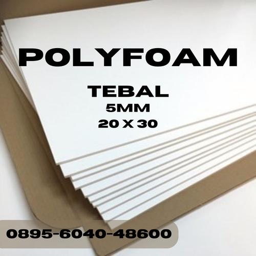 Jual Polyfoam 5mm 20x30 / Poly Foam / Foam Board - Polyfoam - Jakarta ...