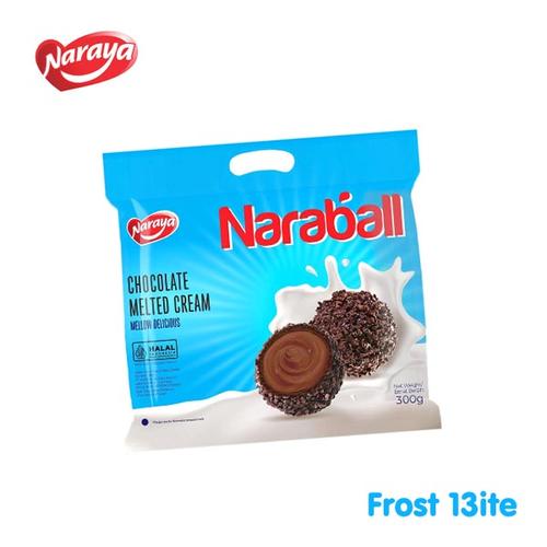 Jual Naraya Naraball Wafer Ball Chocolate / Wafer Salut Krim Cokelat ...