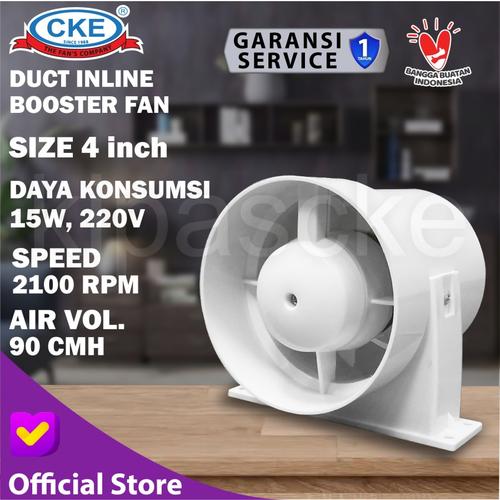 Jual Inline Duct Fan 4 Inch Plastic ABS Exhaust Blower 4 Inch - Jakarta Barat - KIPAS BLOWER ...