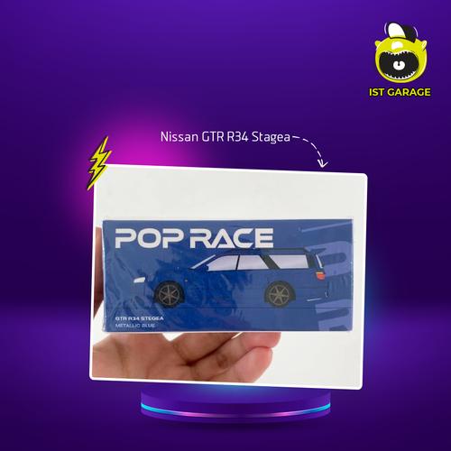 Jual Pop Race Nissan GTR R34 Stagea - Metallic Blue - Kota Depok - IST ...