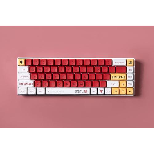 Promo KEYCAPS PBT EVANGELION 02 XDA PROFILE SUBLIM MECHANICAL KEYBOARD ...