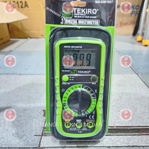 Jual DIGITAL MULTIMETER MULTITESTER MULTI TESTER METER LCD TEKIRO MS ...