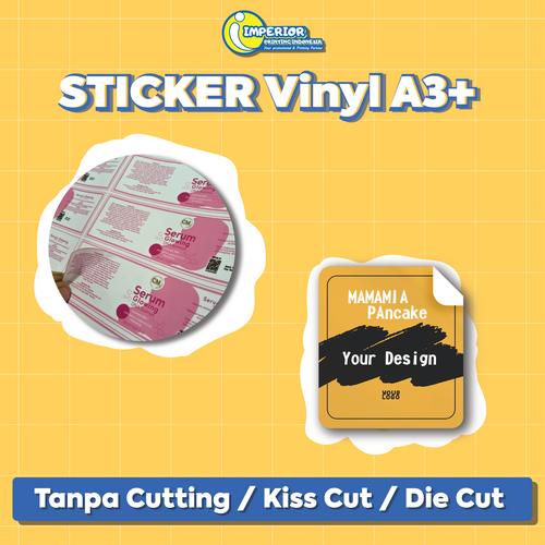 Jual sticker vinyl a3+ - Kisscut, tanpa laminasi - Jakarta Pusat ...