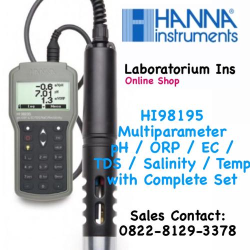 Jual HI98195 / HI 98195 pH/ORP/EC/TDS/Salinity/DO/Pressure/ Tem - Jakarta Utara - Laboratorium ...