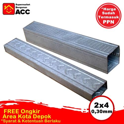 Jual Besi Hollow | Holo Galvanis 2x4 0,3mm - Kota Depok - Supermarket ...