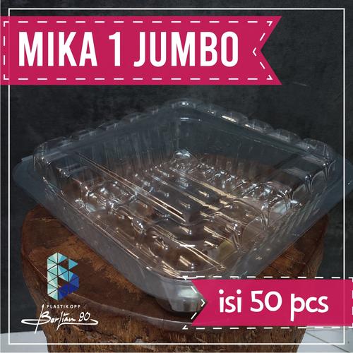 Jual Box Mika Kue Bening Transparan 1 Jumbo / Tray Mika Bolu Kotak Uk ...