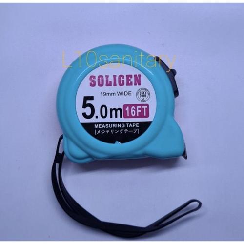 Jual Meteran Bangunan Roll Soligen / Alat Ukur Rol Measuring Tape ...