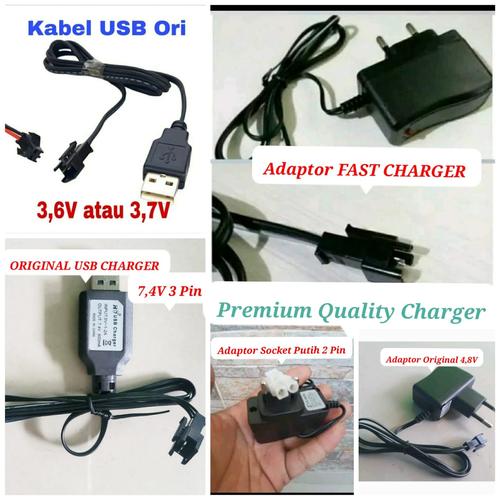 Jual MOBIL REMOT CHARGER BATERAI RC REMOTE CONTROL ADAPTOR BATRE BATERE ...