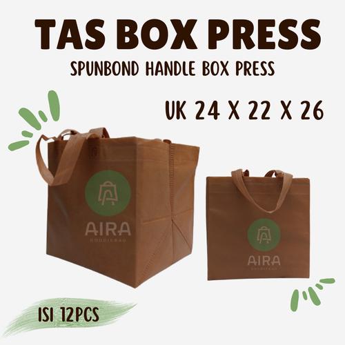 Jual Tas Spunbond Handel box press 22x22 isi 12pcs cocok untuk box ...