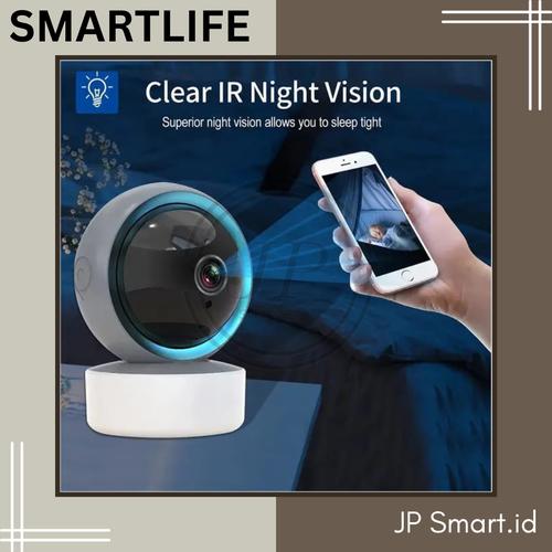 Promo SMARTLIFE Smart Home Cctv Wifi Ip Cam Indoor PTZ 2MP Security ...