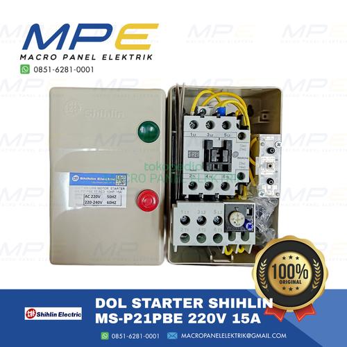 Jual DOL STARTER SHIHLIN MS-P21PBE 380V 15A - Jakarta Pusat - MACRO PANEL ELEKTRIK | Tokopedia