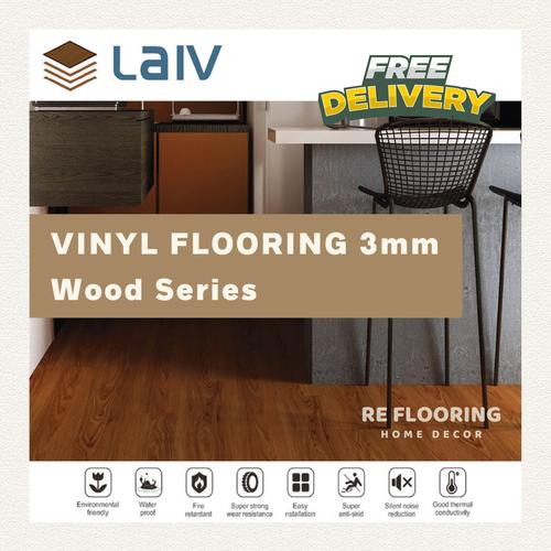 Jual Lantai Vinyl 3mm LAIV Wood Series Flooring - Jakarta Barat - RE ...