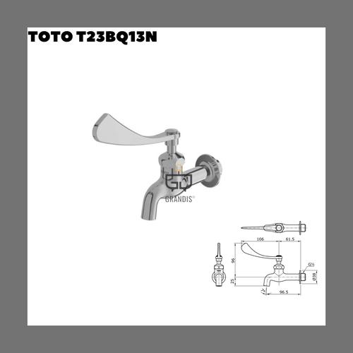 Jual Kran Tembok Dokter TOTO T23BQ13N / Keran Air Tembok Tanam Grade B ...