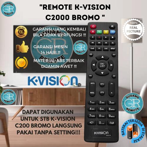 Jual Remote remote Receiver K-VISION C2000 ORIGINAL PABRIK - Jakarta ...