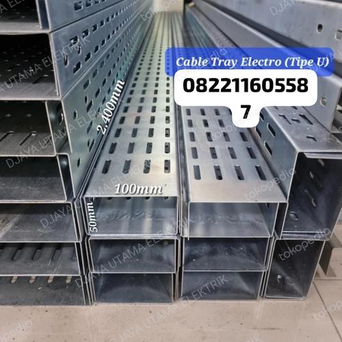 Jual Kabel Tray Type C / U 100x50x2400 Electro / Hotdip Trayindo - Type ...