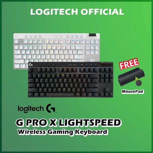 Promo Logitech G PRO X TKL LIGHTSPEED Keyboard Gaming Wireless GPRO X ...