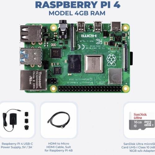 Jual Raspberry Pi 4 Model B Kit 4GB RAM - Kab. Temanggung - Lambda ...