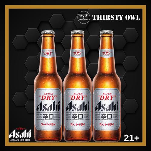 Jual Asahi Super Dry Japanese Beer Bir 330ml - Paket 3 Botol - Jakarta ...