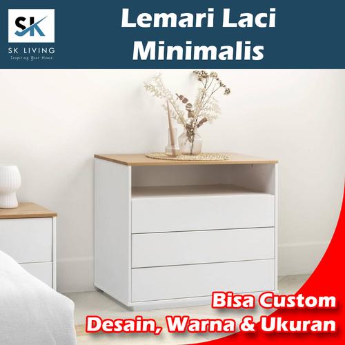 Jual Lemari Laci Kayu Serbaguna Minimalis Custom Model 1 - Kab. Bekasi ...