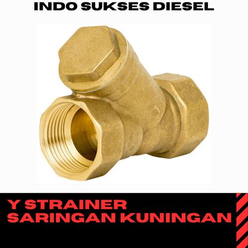 Jual 1" Y Strainer Brass Kuningan Saringan Filter Drat 1 Inch - Jakarta ...